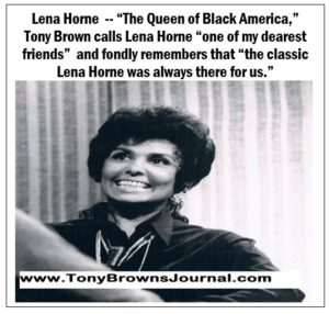 Lena Horne: “WWII’s Black Pin-Up Girl” | Tony Browns Journal