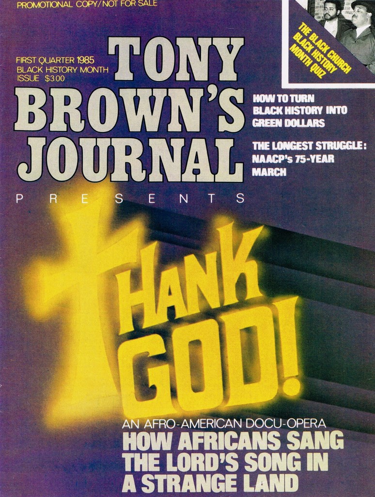 Thank God … Highlights | Tony Browns Journal